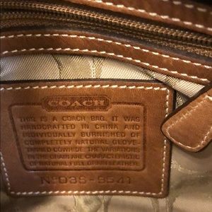 Coach | Bags | Coach Tan Leather Purse | Poshmark